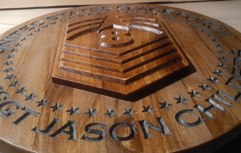 USSF Senior Enlisted Plaques - Chief Master Sergeant Promotion - Senior ...