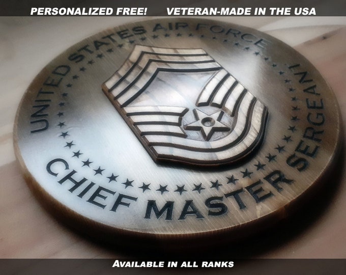 USAF Master Sergeant Series Chief Master Sergeant Promotion Senior ...