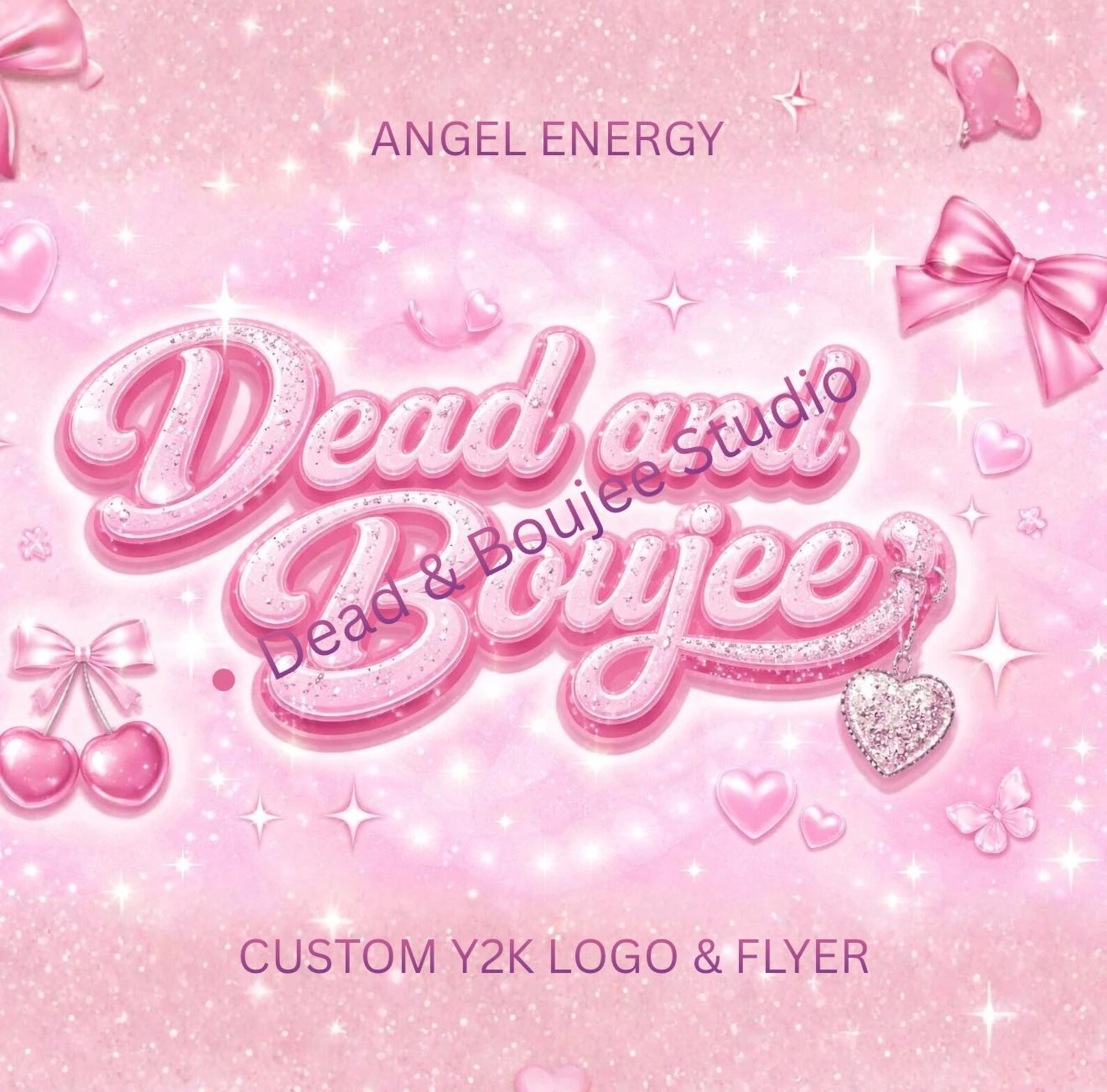 Custom Y2K Design Logo and Flyers - Etsy