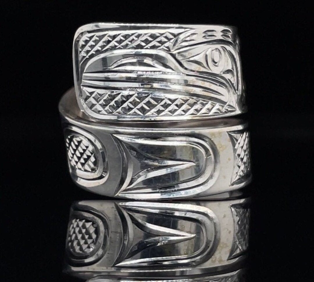 Sterling Silver Raven Wrap Ring or Choose Your Design by Sammy Dawson ...