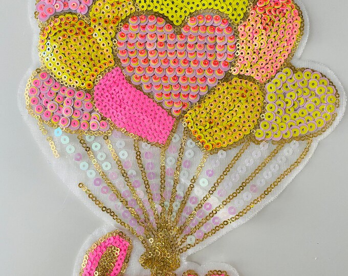 Sequin Patch Balloons - Etsy