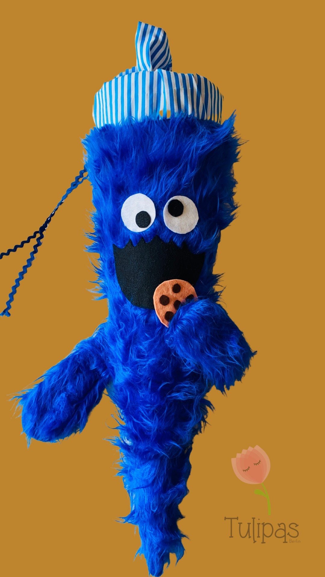 Schultüte Zuckertüte Biscuit Monster Made of Plush - Etsy