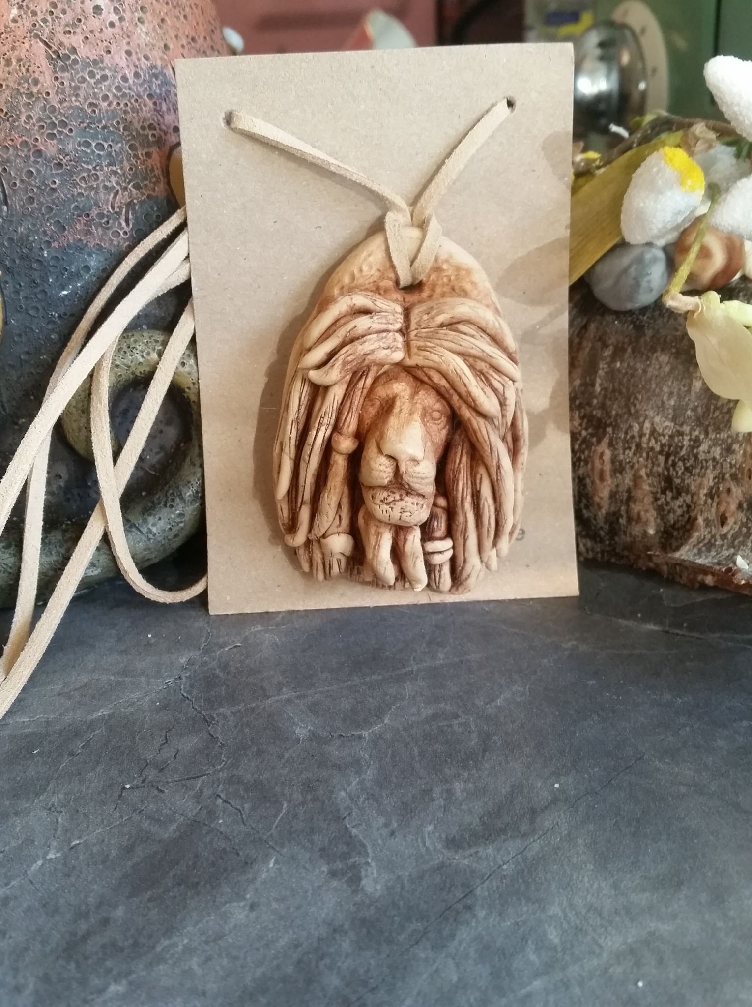 Rastafarian Lion Pendant Rasta Lion Rasta Pendant | Etsy