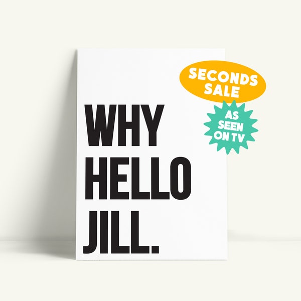 Why Hello Print - Etsy