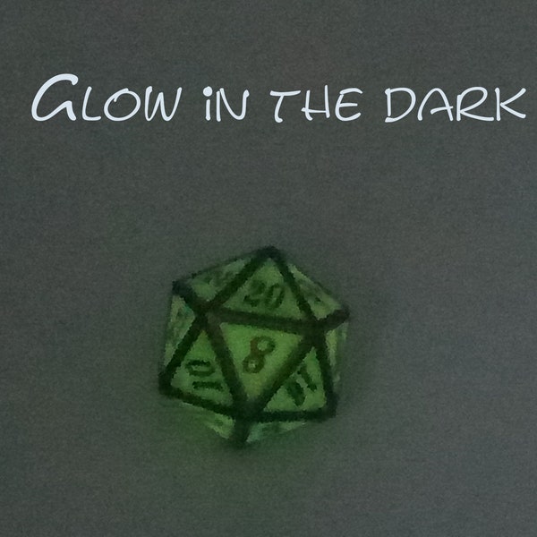 Glowing Dice - Etsy