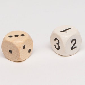 1-2-3 Dice (one Die) - Etsy