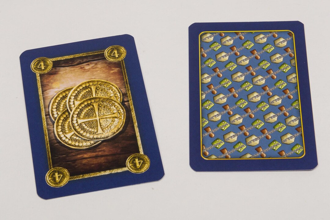 Small Cards With Coin Imprint - Etsy