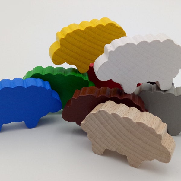 Wooden Sheep - Etsy