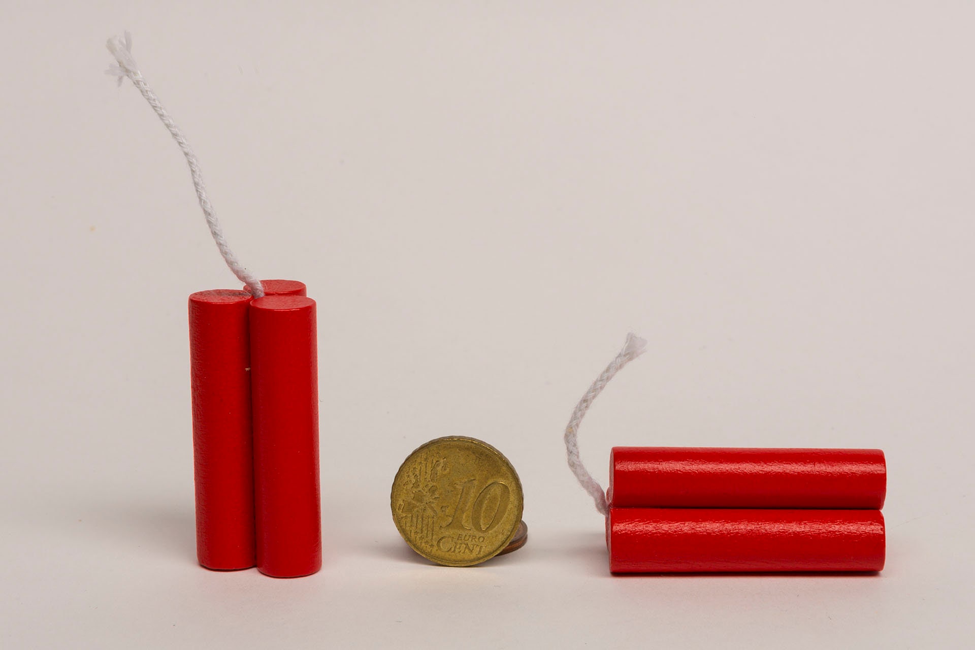 Dynamite Stick With Fuse