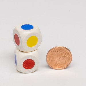 Color Dice Red Blue Yellow (one Die) - Etsy