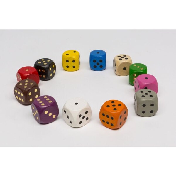 Wooden Dice - Etsy