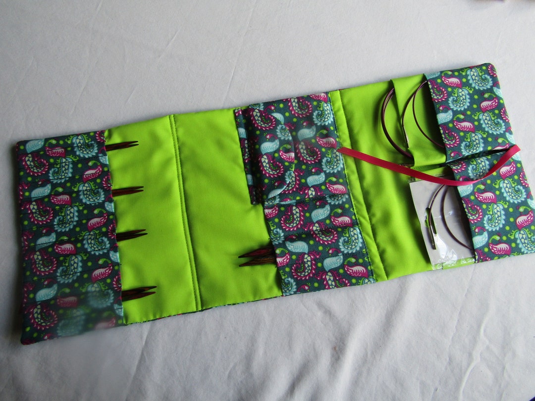 Peacocks Interchangeable Knitting Needle Case - Etsy