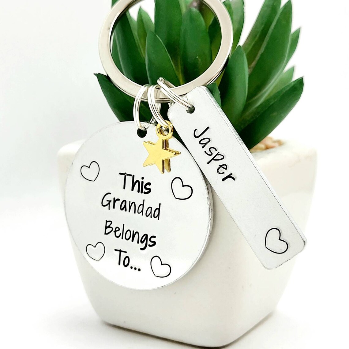 This Dadcu Belongs to Personalised Keyring. Welsh Grandad Gift - Etsy UK