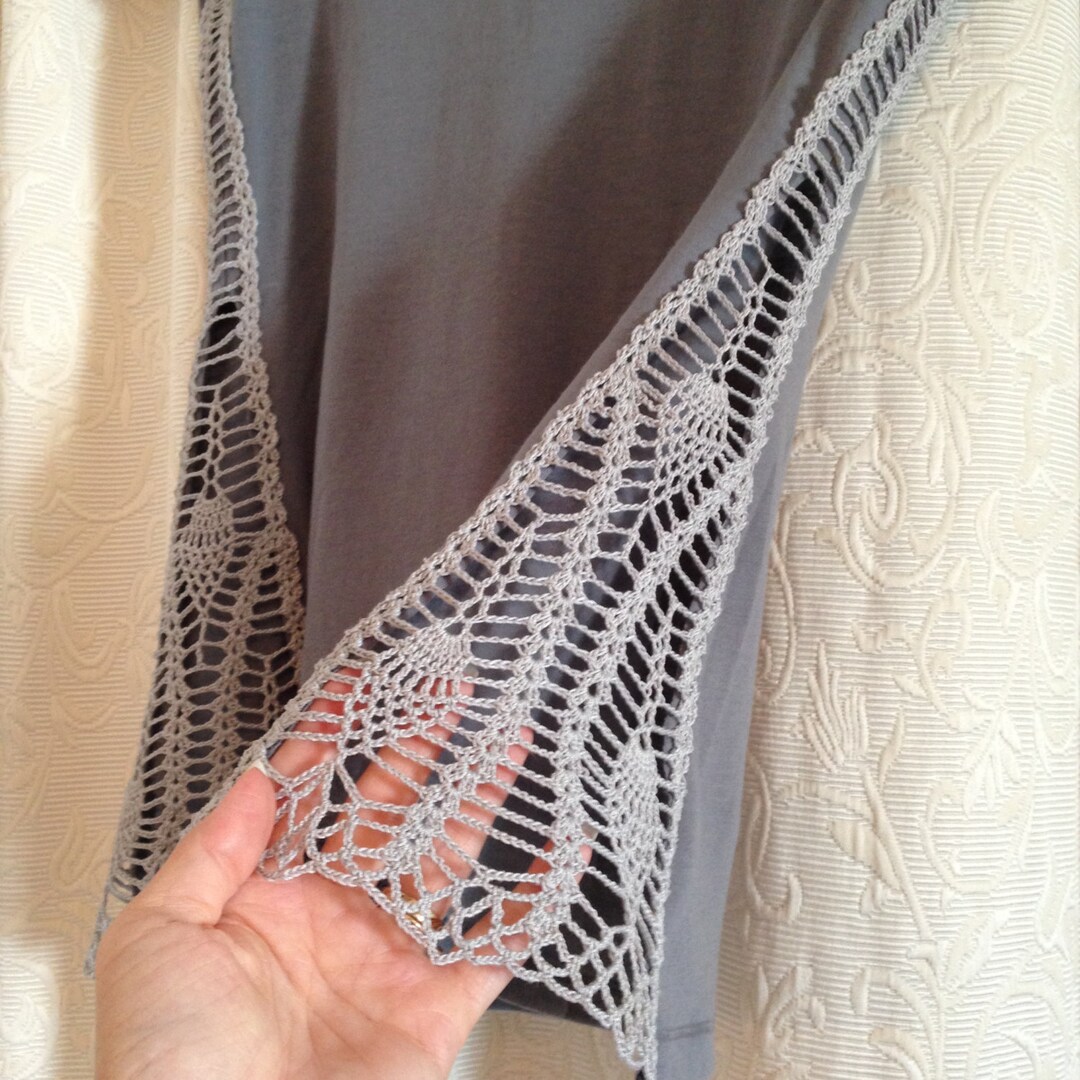 Crochet Pattern PDF – Pineapple Insert for Shirts - One Size Fits All ...