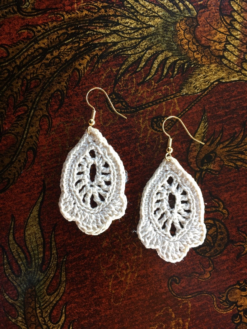 Instant Download Crochet Pattern PDF Jewelry Earring - Etsy