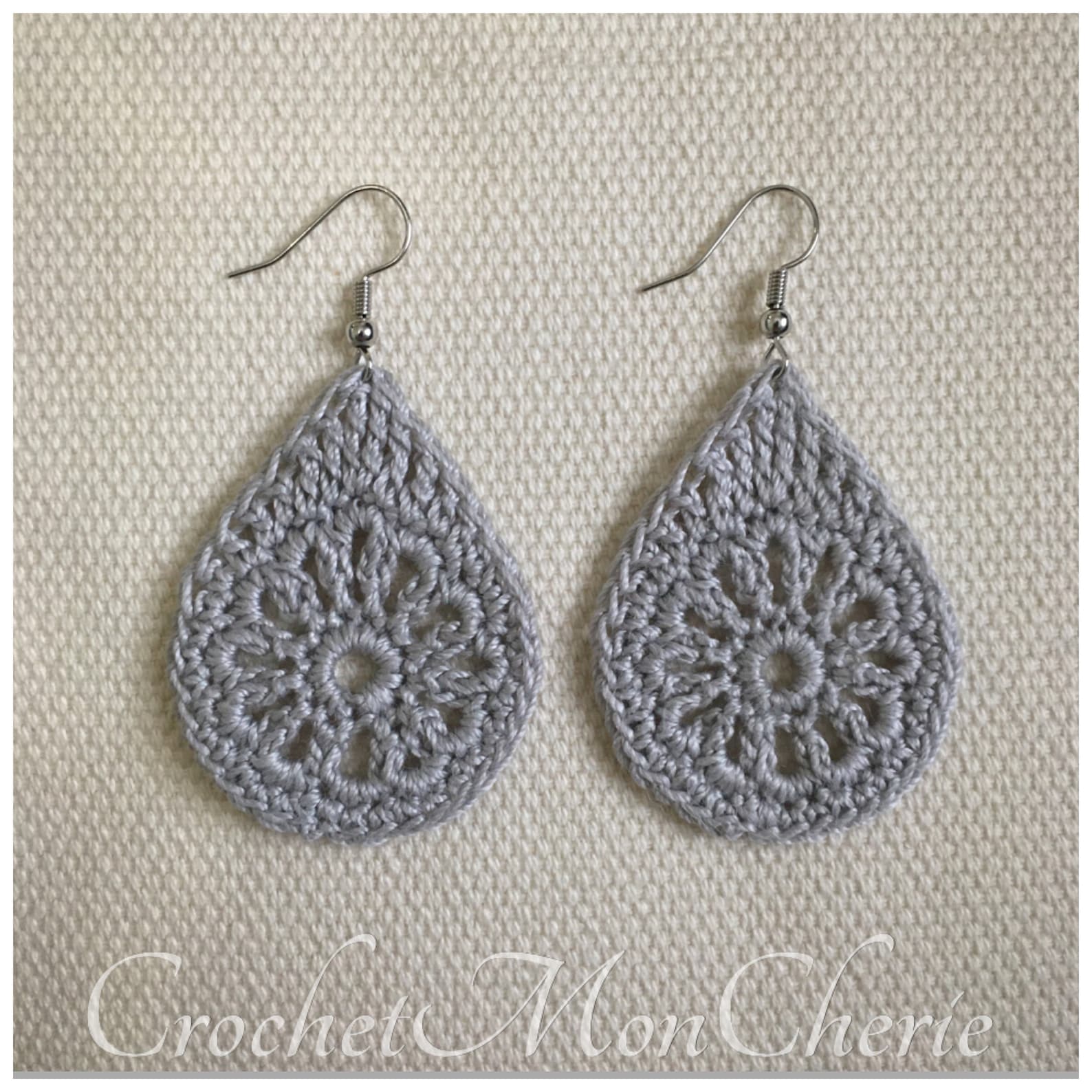 Instant Download Crochet Pattern PDF Jewelry - Earring March 2021 - Etsy