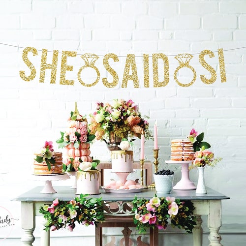 She Said Si Bachelorette Party Banner Final Fiesta - Etsy