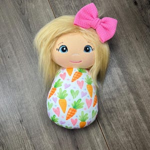 Swaddle Baby, Easter Baby Doll - Blonde Blue Eye Baby Doll - OOAK Baby ...