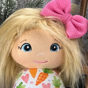 Swaddle Baby, Easter Baby Doll - Blonde Blue Eye Baby Doll - OOAK Baby ...