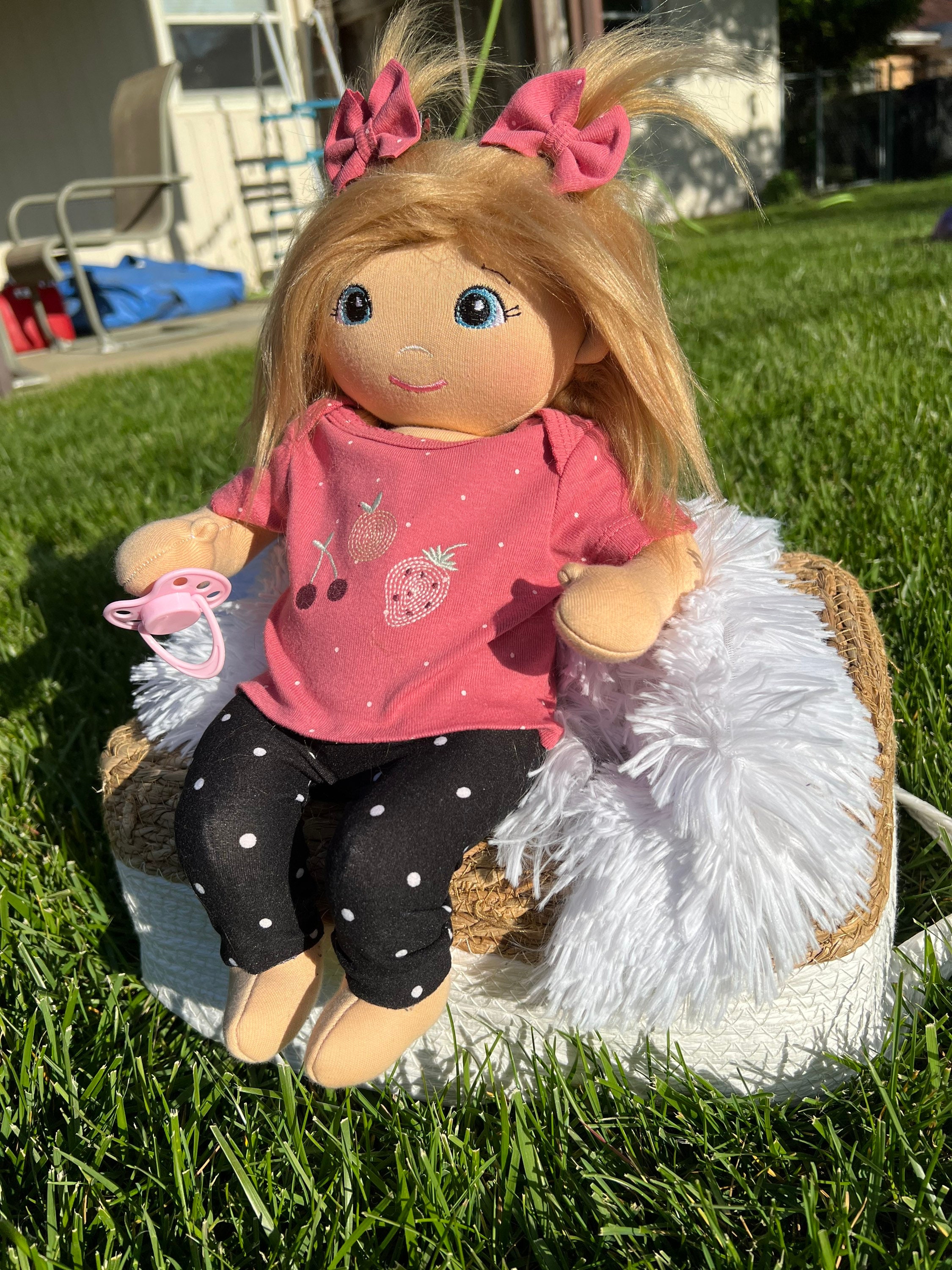 Custom Baby Doll Handmade Cloth Doll Waldorf Inspired - Etsy