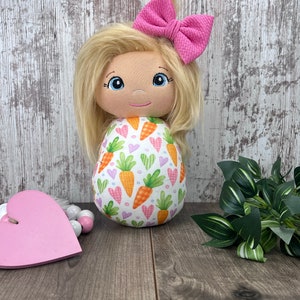 Swaddle Baby, Easter Baby Doll - Blonde Blue Eye Baby Doll - OOAK Baby ...