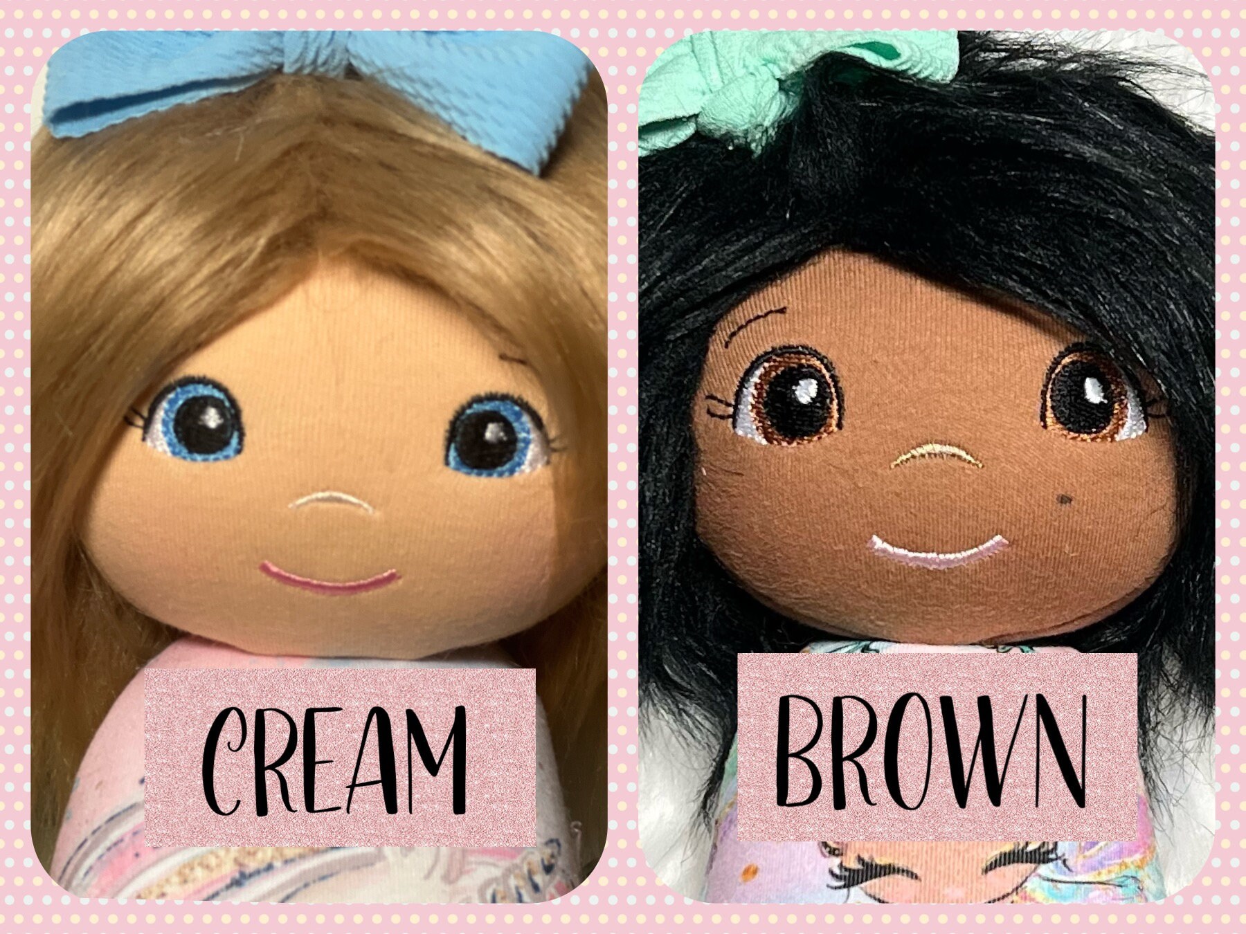 Custom Baby Doll Handmade Cloth Doll Waldorf Inspired - Etsy
