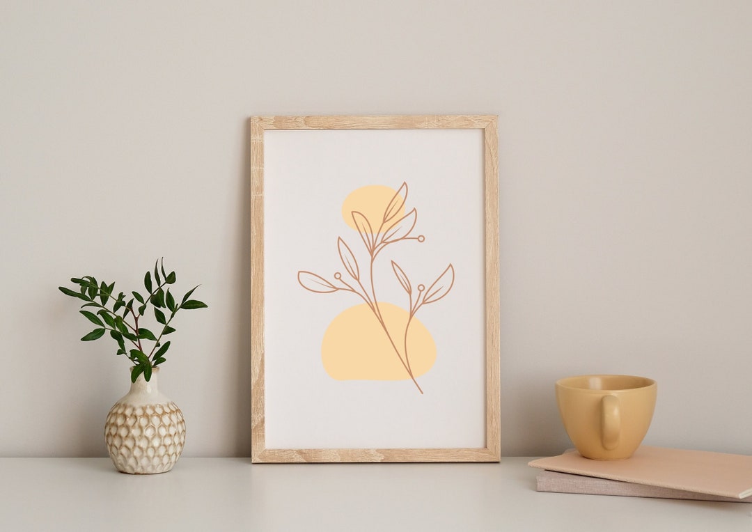 Digital Poster, Wall Art, Home Decor, Nature Lover Poster, Minimal ...