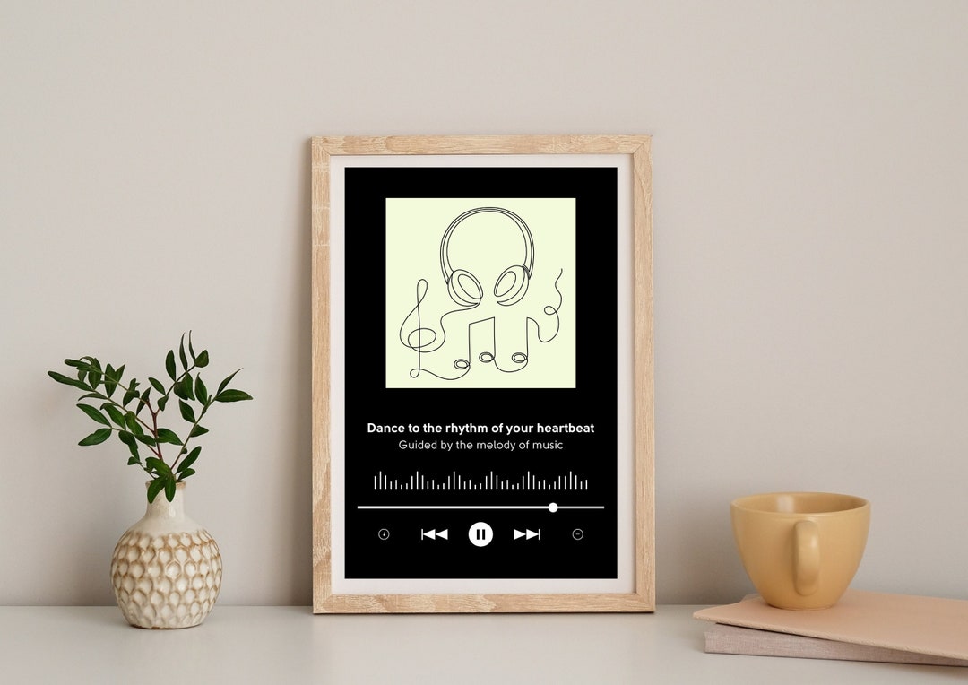 Digital Poster, Wall Art, Home Decor, Playlist Print, Music Poster ...
