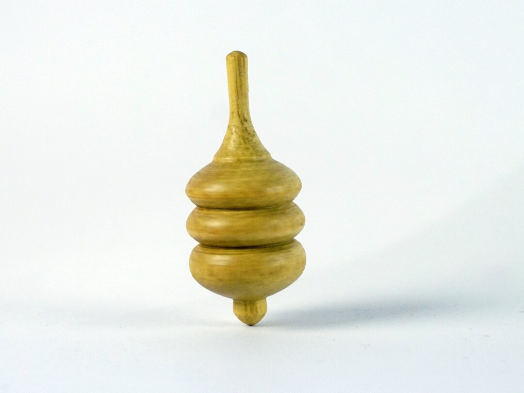 Caterpillar - Ramin Mini Spinning Top - Hand Crafted - Etsy