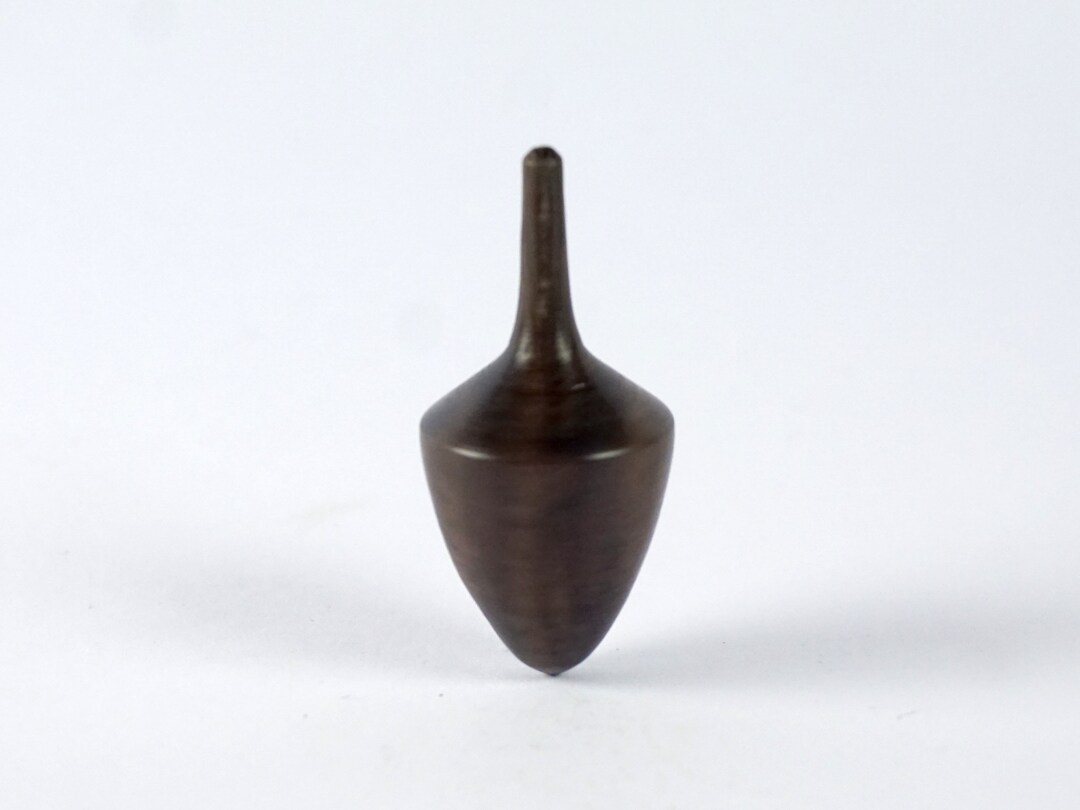 Peak - Ebony Mini Spinning Top - Hand Crafted - Etsy