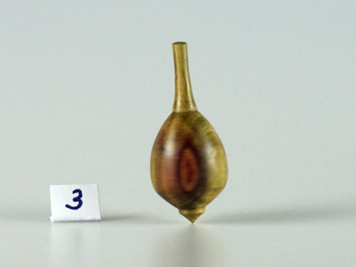 Club - Mini Spinning Top - Different Types of Wood - Hand Crafted - Etsy