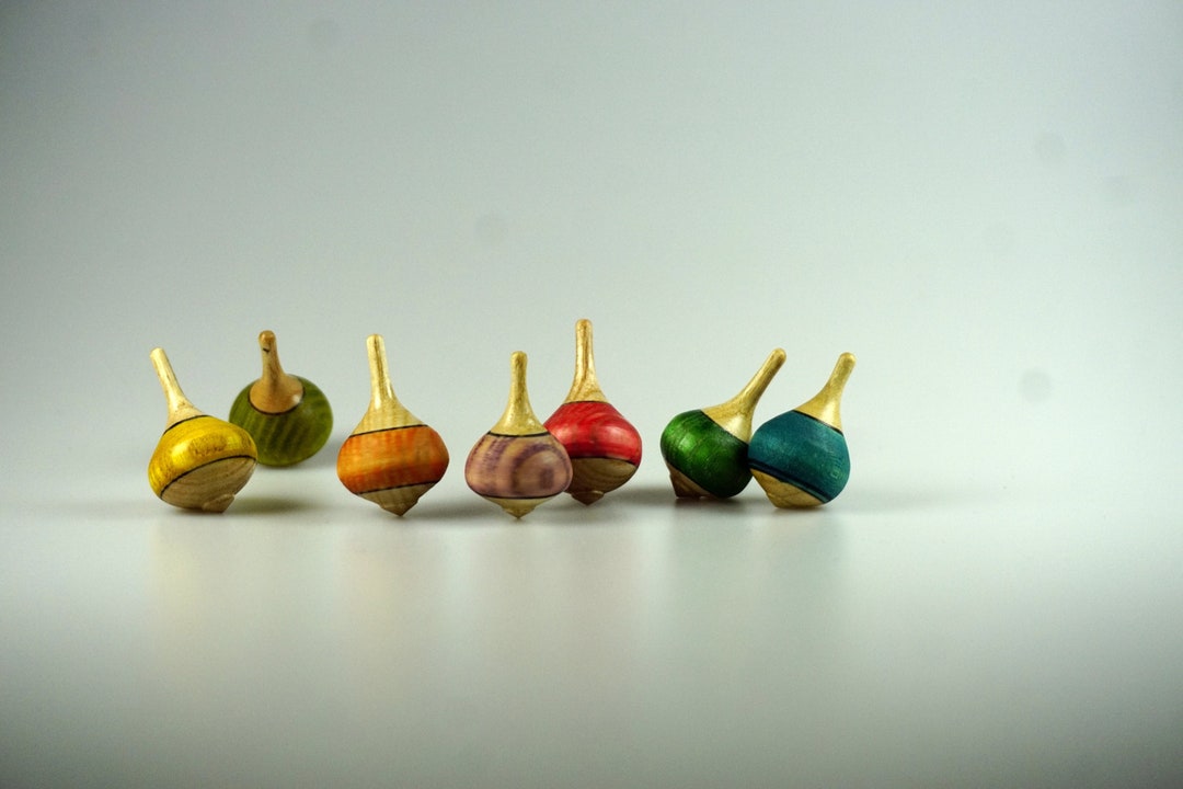 Pastel - Ash Mini Spinning Top - Hand Crafted - Etsy