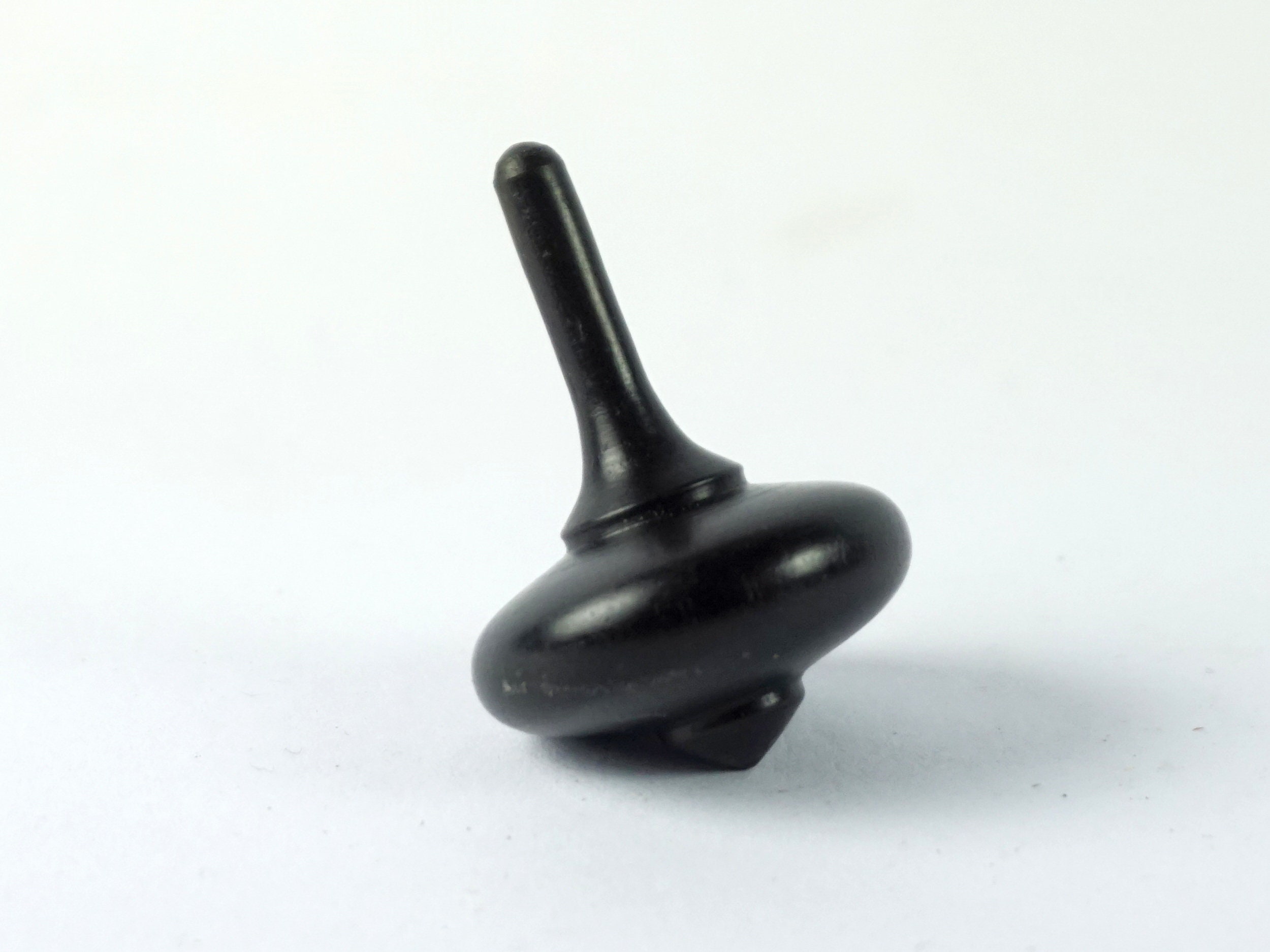 Disc Ebony Mini Spinning Top Hand Crafted - Etsy