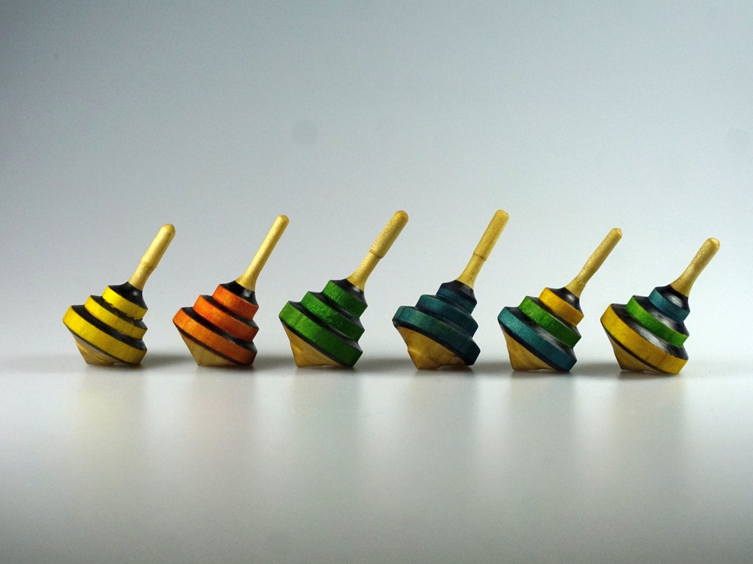 Stairs - Ash Mini Spinning Top - Hand Crafted - Etsy