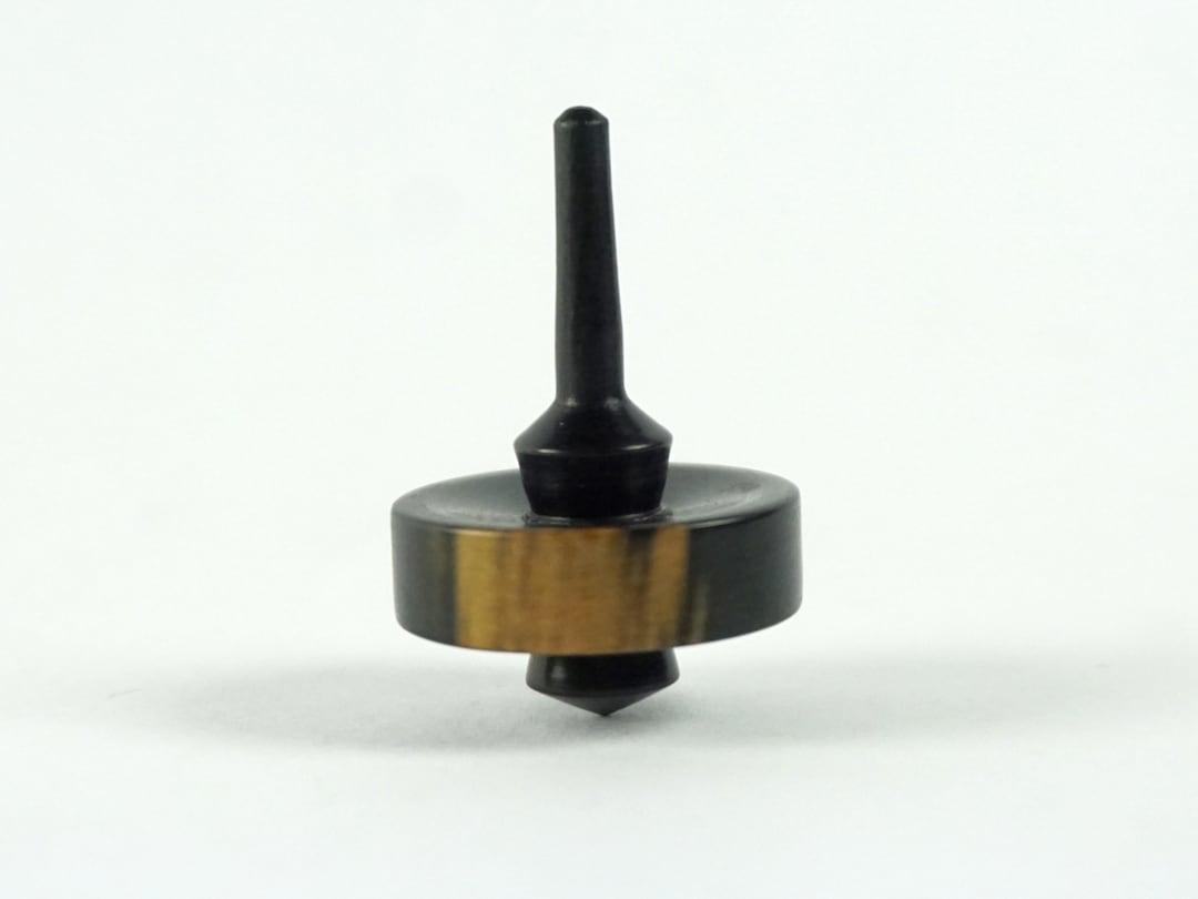 Flywheel - Ebony Mini Spinning Top - Hand Crafted - Etsy
