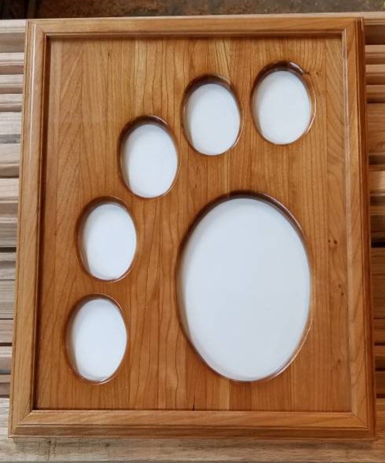 Wooden Cherry Picture Frame / Collage Frame / 5X7 / Wallet - Etsy