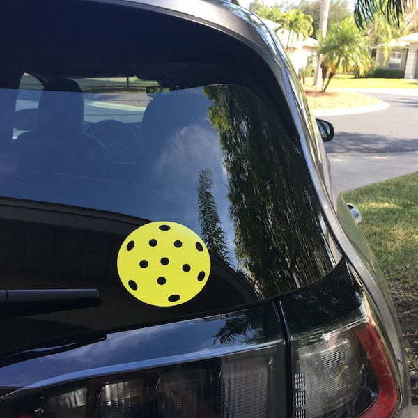 Pickleball Car Decal - Etsy