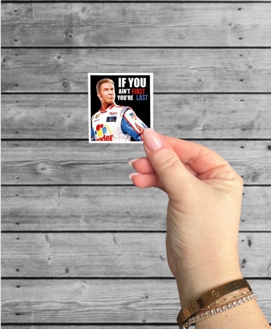 Talladega Nights Sticker: Shake and Bake, Funny Will Ferrell Decal - Etsy