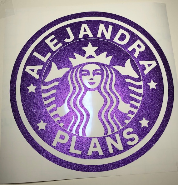 Custom Vinyl Starbucks Decal - Etsy