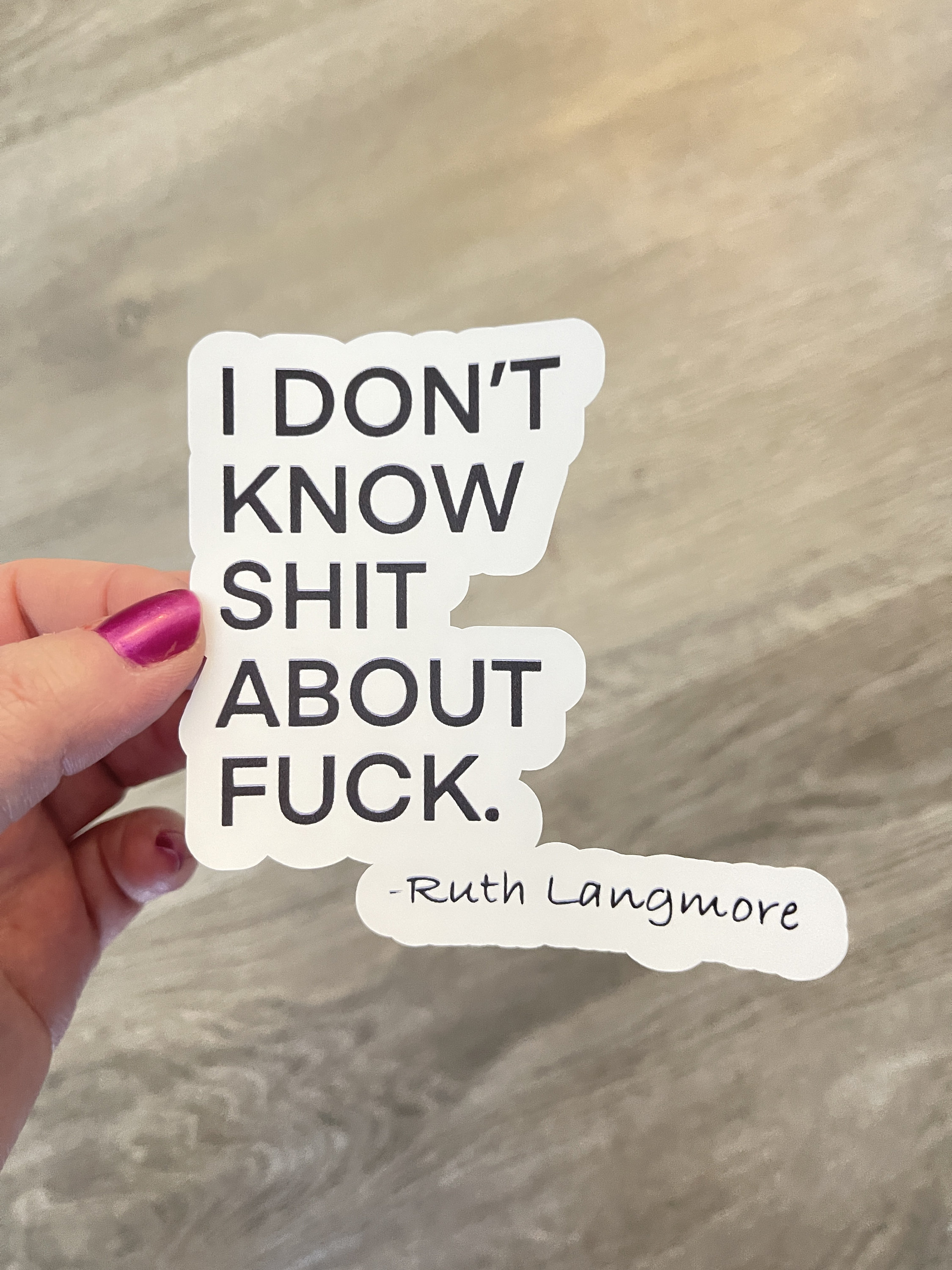 Ozark Quotes Ozark Magnet Ozark Sticker Ruth Langmore - Etsy