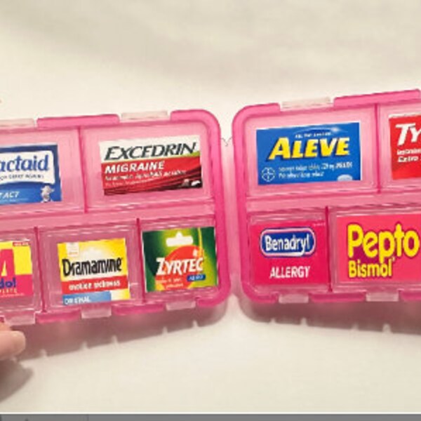 Pocket Pill Medicine Stickers - Etsy