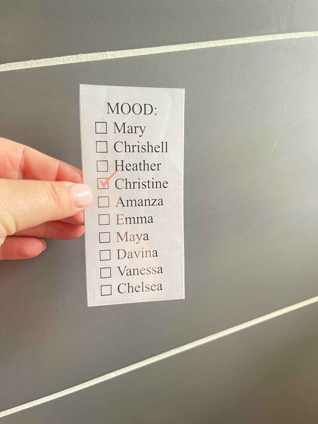 Selling Sunset Mood Sticker: Christine Quinn Magnet - Etsy