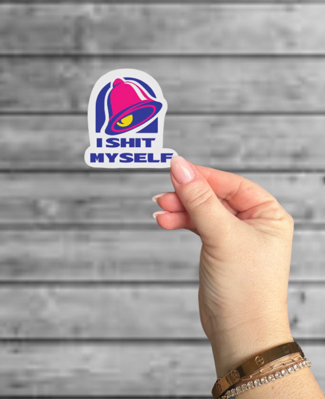 Funny Taco Bell Inspired Sticker: Hilarious Planner Decal - Etsy