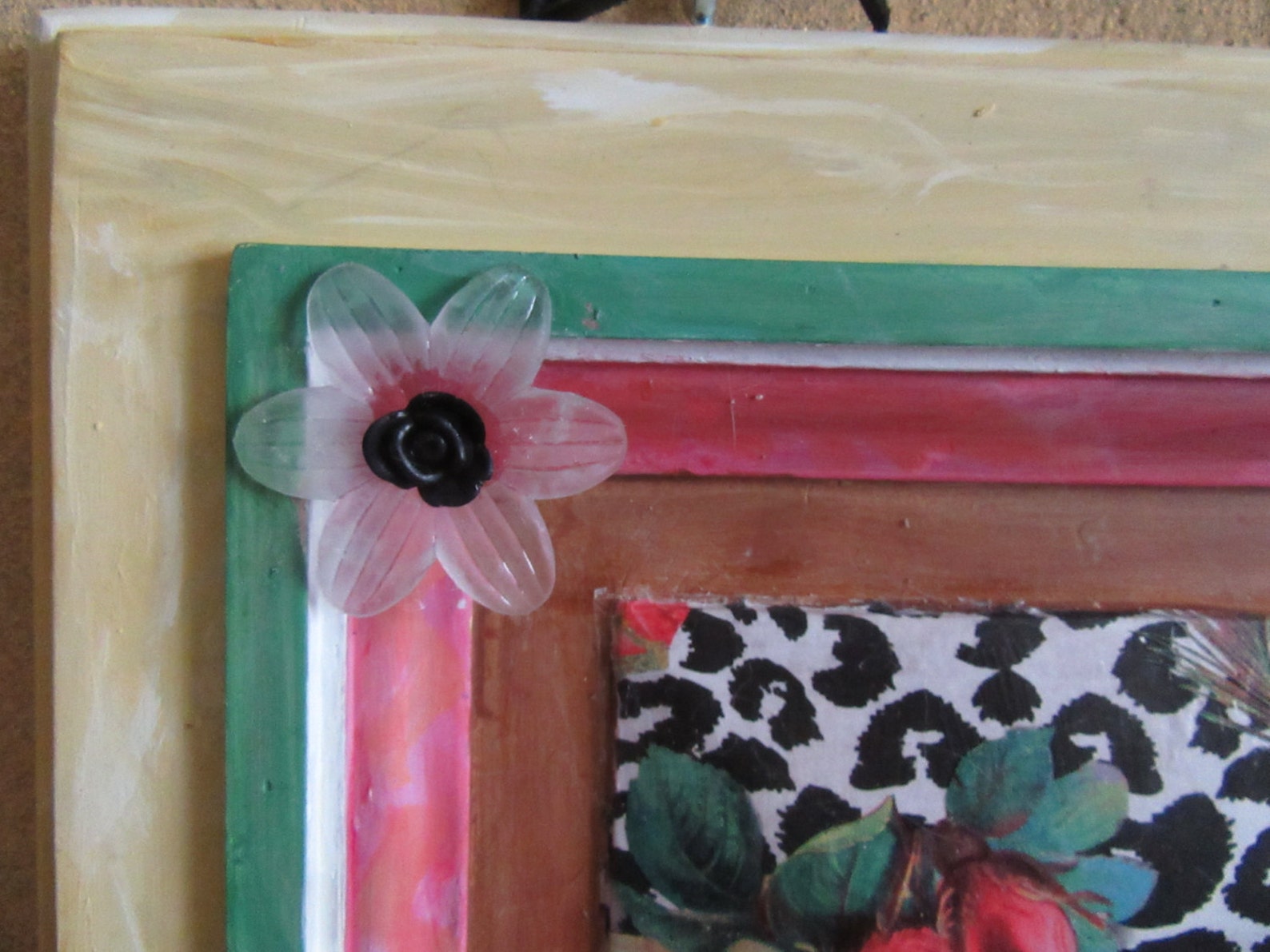 Repurposed Floral Wall Art - Etsy
