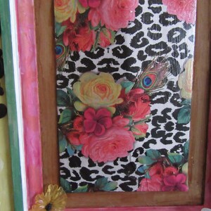 Repurposed Floral Wall Art - Etsy