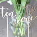 Laser Cut Table Numbers // Wedding Table Numbers // Table Number Topper ...