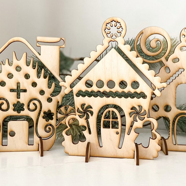 Wooden Gingerbread - Etsy