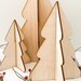 Wooden Trees, Cute Wood Trees, Christmas Decor, Holiday Decor ...