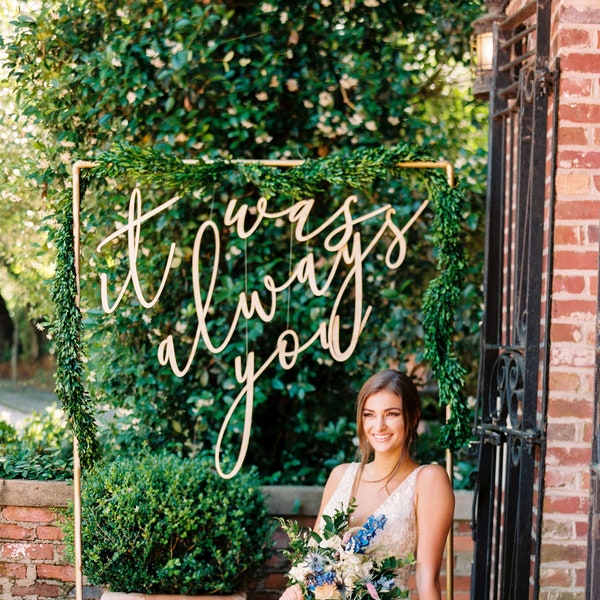 It Was Always You Sign - Etsy