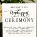 Unplugged Wedding Sign / Unplugged Ceremony Sign / Wedding Signs ...